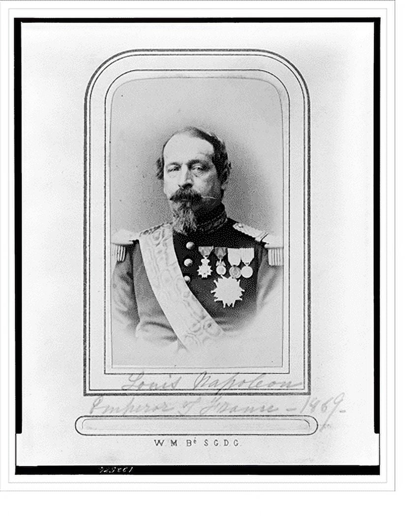Historic Print, [Napoleon III, Emperor of the French, half-length ...