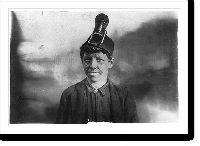 Historic Print, National Child Labor Committee. No. 191. Frank, a Miner ...