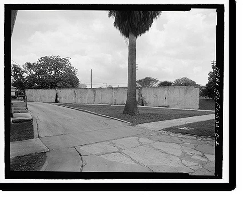 Historic Print, Naval Air Station Key West, Truman Annex, Fresh Water ...