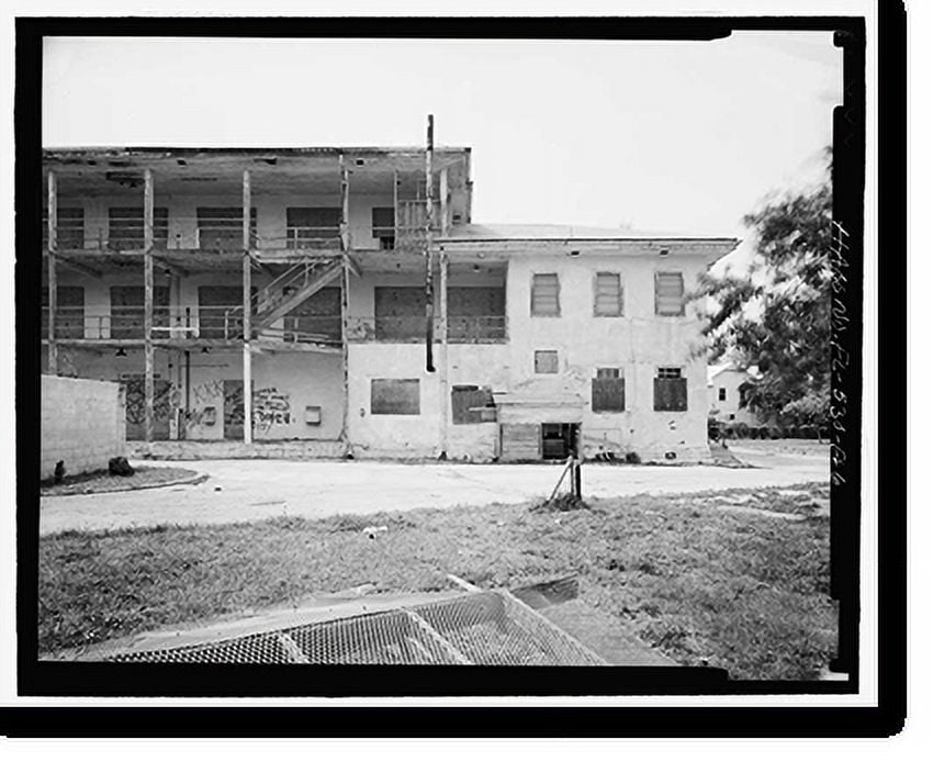 Historic Print, Naval Air Station Key West, Truman Annex, Seaman's ...