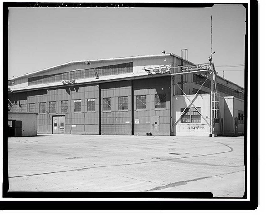 Historic Print, Naval Air Station North Island, Seaplane Hangars, Roe ...
