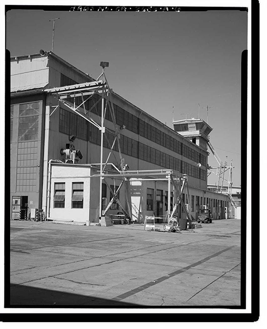 Historic Print, Naval Air Station North Island, Seaplane Hangars, Roe ...