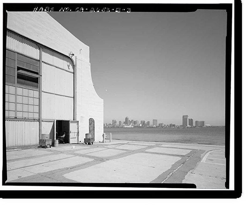 Historic Print, Naval Air Station North Island, Seaplane Ramps Nos. 2 ...