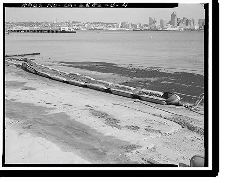 Historic Print, Naval Air Station North Island, Seaplane Ramps Nos. 2 ...
