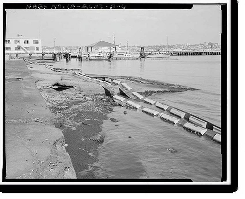 Historic Print, Naval Air Station North Island, Seaplane Ramps Nos. 2 ...