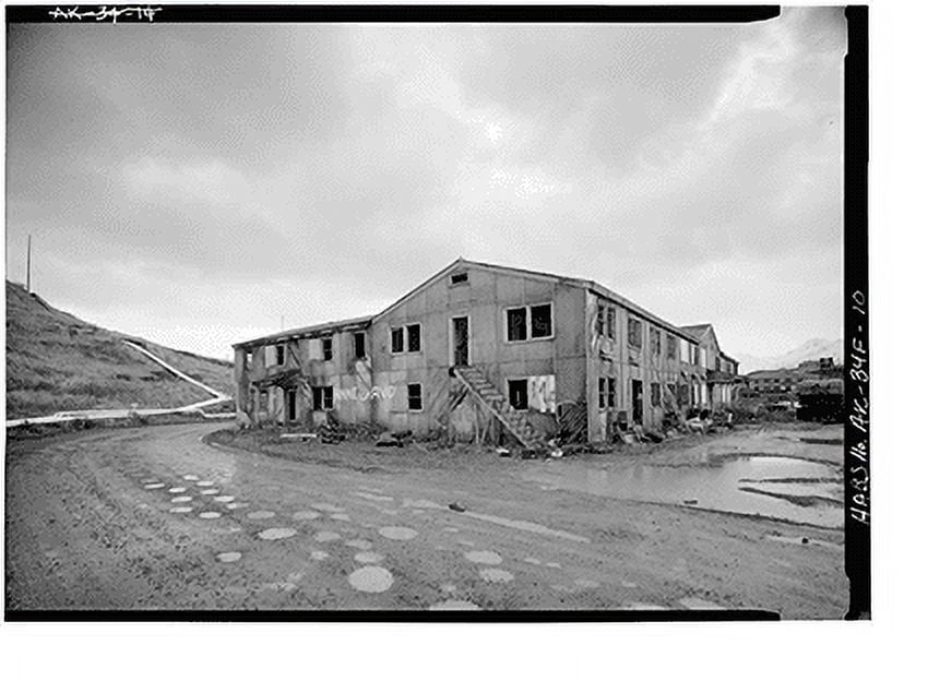 Historic Print, Naval Operating Base Dutch Harbor & Fort Mears ...