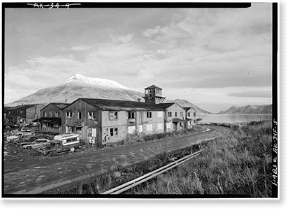 Historic Print, Naval Operating Base Dutch Harbor & Fort Mears ...