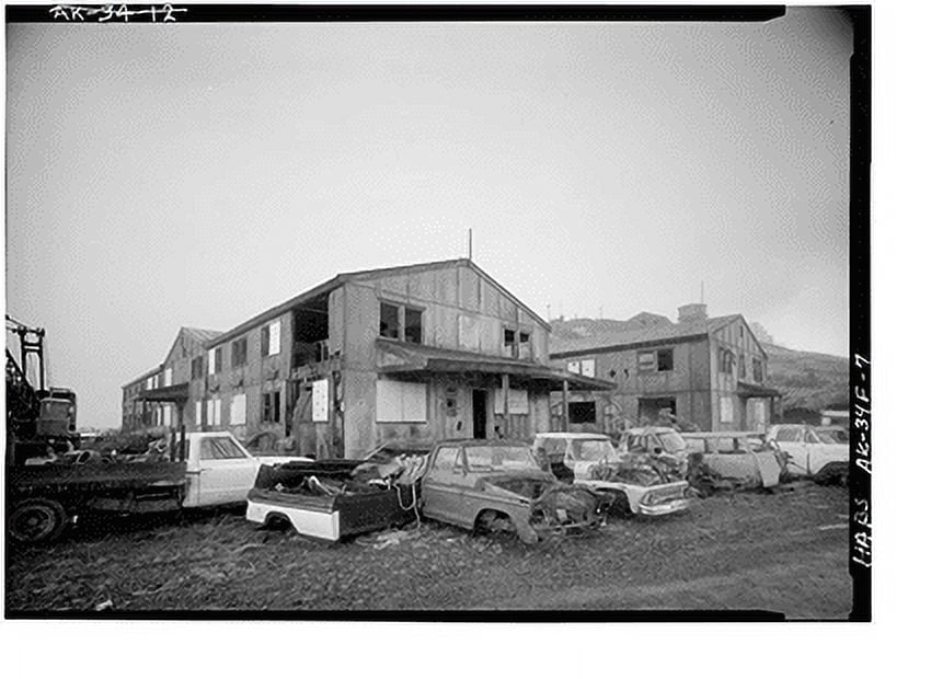 Historic Print, Naval Operating Base Dutch Harbor & Fort Mears ...