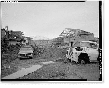 Historic Print, Naval Operating Base Dutch Harbor & Fort Mears ...