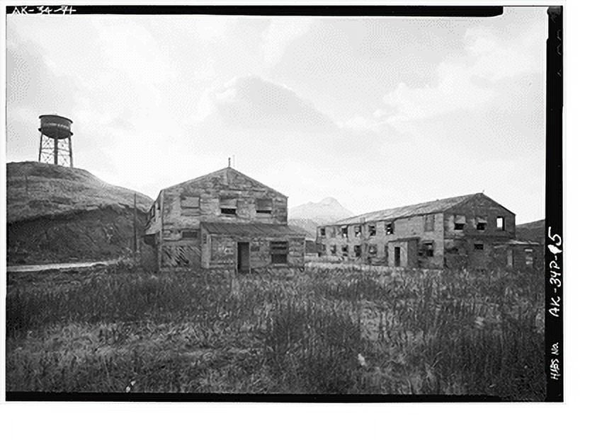 Historic Print, Naval Operating Base Dutch Harbor & Fort Mears ...