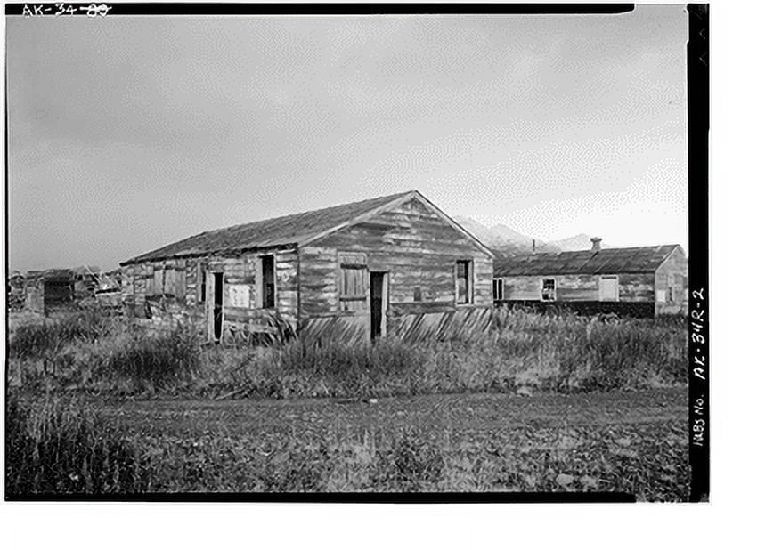 Historic Print, Naval Operating Base Dutch Harbor & Fort Mears ...