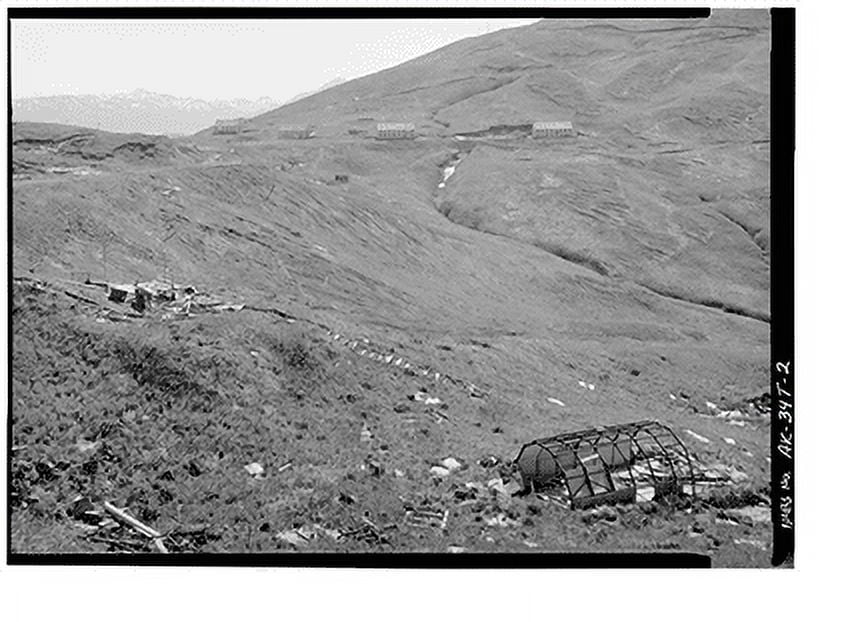 Historic Print, Naval Operating Base Dutch Harbor & Fort Mears, Mount ...