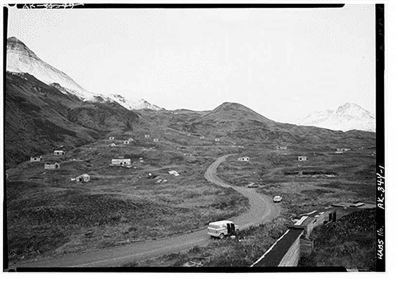 Historic Print, Naval Operating Base Dutch Harbor & Fort Mears, Pyramid ...