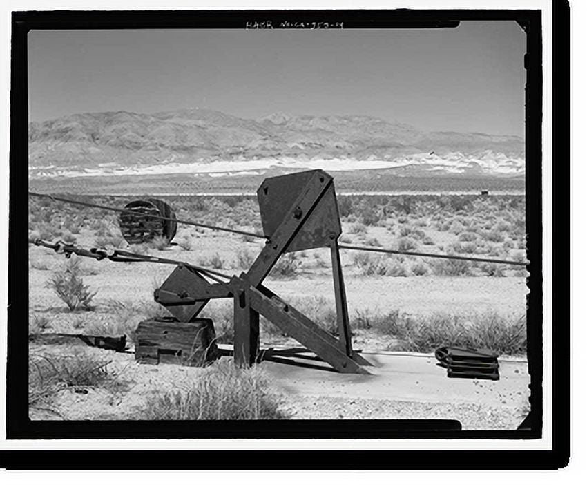 Historic Print, Naval Ordnance Test Station Inyokern, Randsburg Wash ...