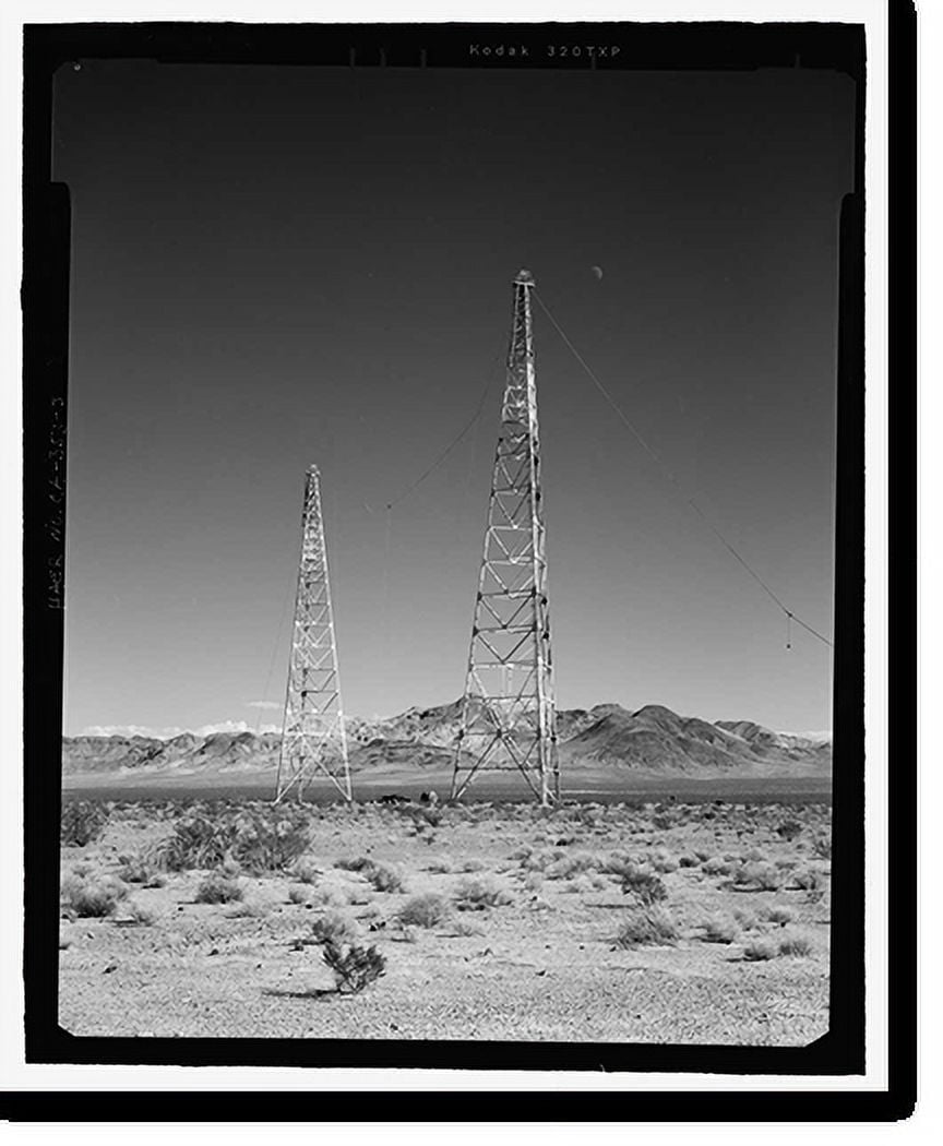 Historic Print, Naval Ordnance Test Station Inyokern, Randsburg Wash ...