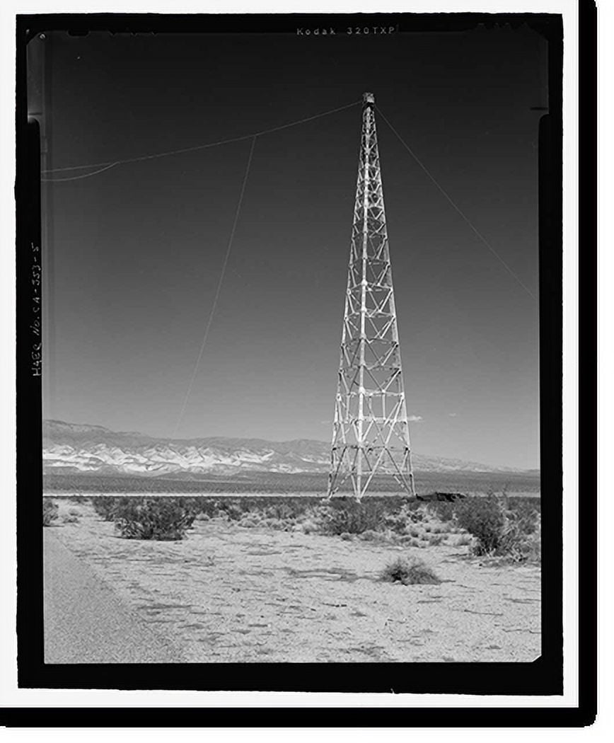 Historic Print, Naval Ordnance Test Station Inyokern, Randsburg Wash ...