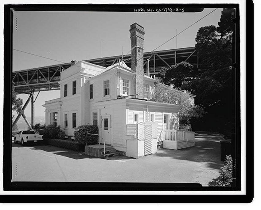 Historic Print, Naval Training Station, Senior Officers' Quarters ...