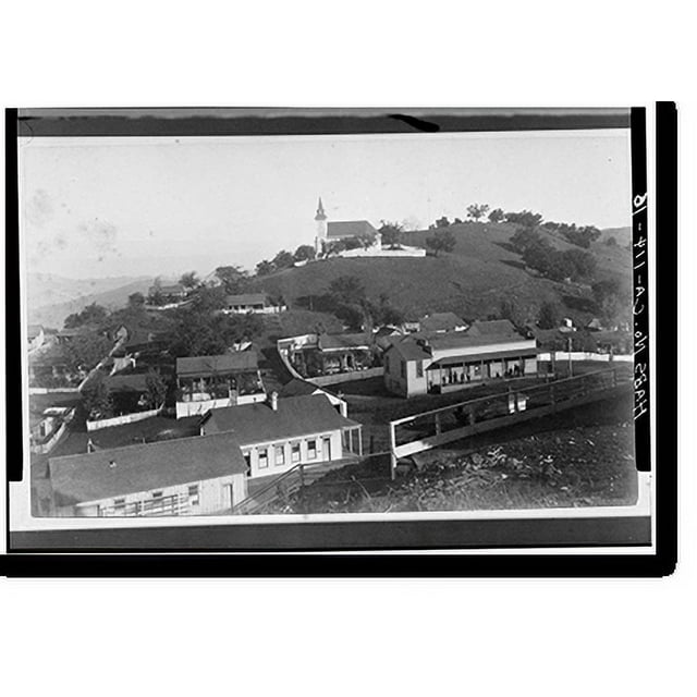 Historic Print, New Almaden Quicksilver Mine, New Almaden Quicksilver ...