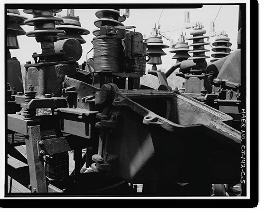 Historic Print, New York, New Haven & Hartford Railroad, Bridge-Type ...