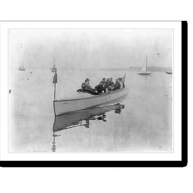 Historic Print, [New York - Oyster Bay, Long Island Yacht Club: small ...