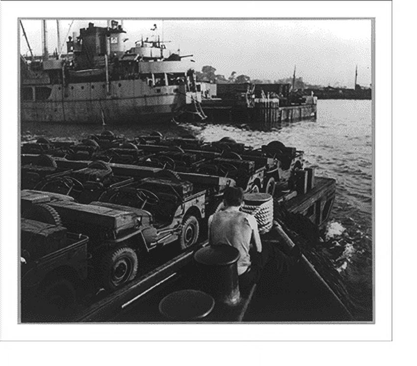 Historic Print, New York Port of Embarkation during World War II: [A ...