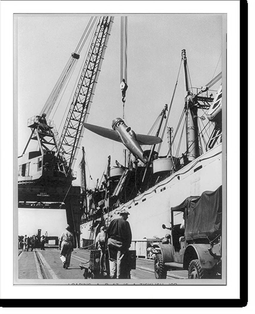 Historic Print, New York Port of Embarkation during World War II ...