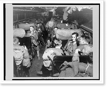 Historic Print, New York Port of embarkation during World War II. It's ...