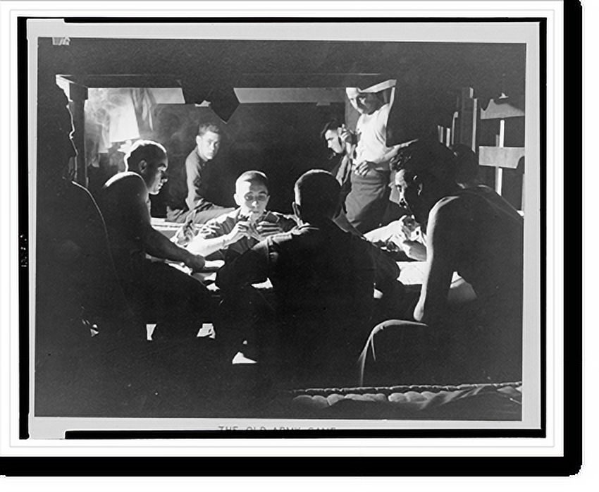 Historic Print, New York Port of embarkation during World War II. The ...