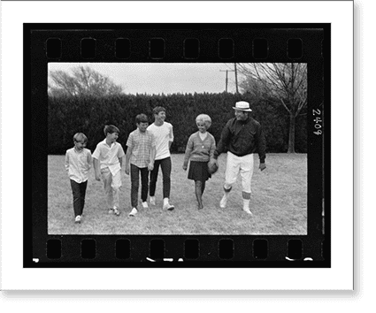 Historic Print, [New York Yankee baseball player Mickey Mantle outdoors ...