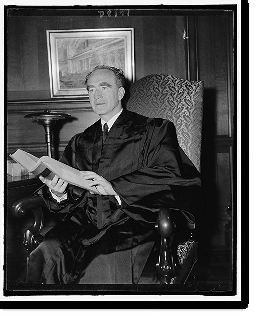 Historic Print, Newest member of U.S. Supreme Court, Frank Murphy ...