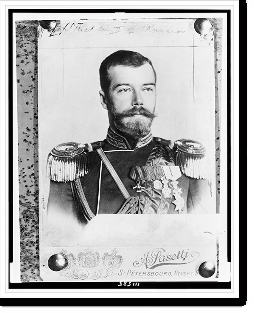 Historic Print, [Nicholas II, Emperor of Russia, head-and-shoulders ...