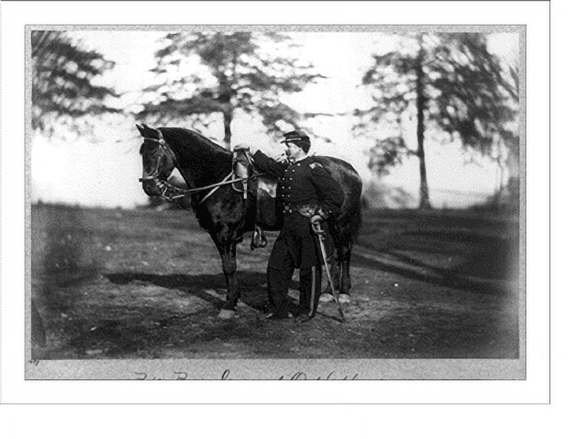 Historic Print, [O.H. Hart, full-length portrait, standing, left ...