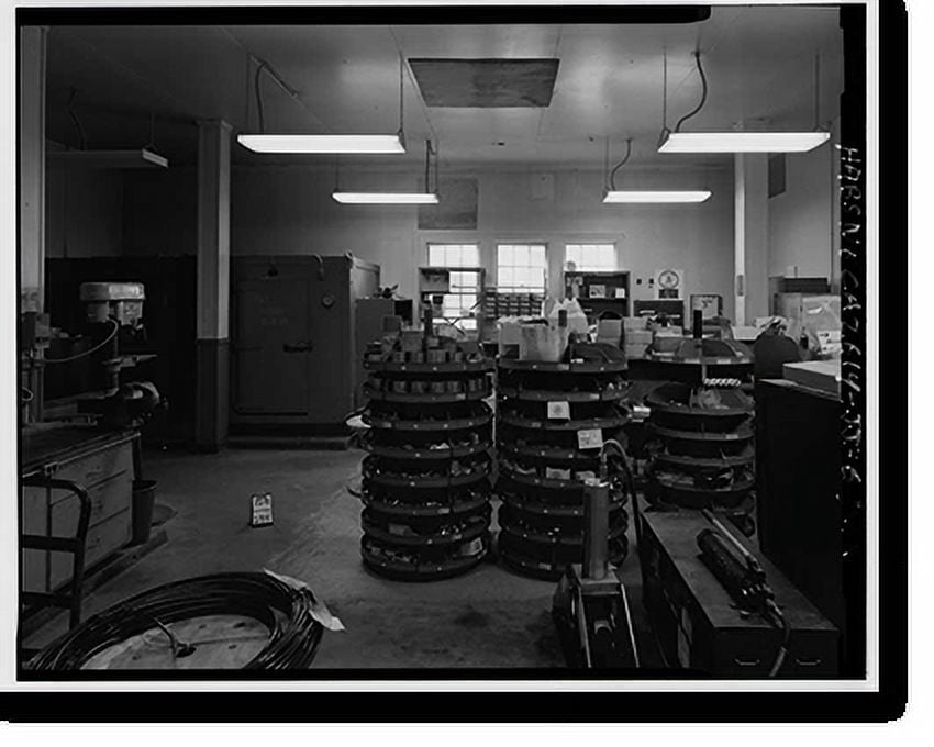Historic Print, Oakland Naval Supply Center, Cafeteria-RepairShop ...