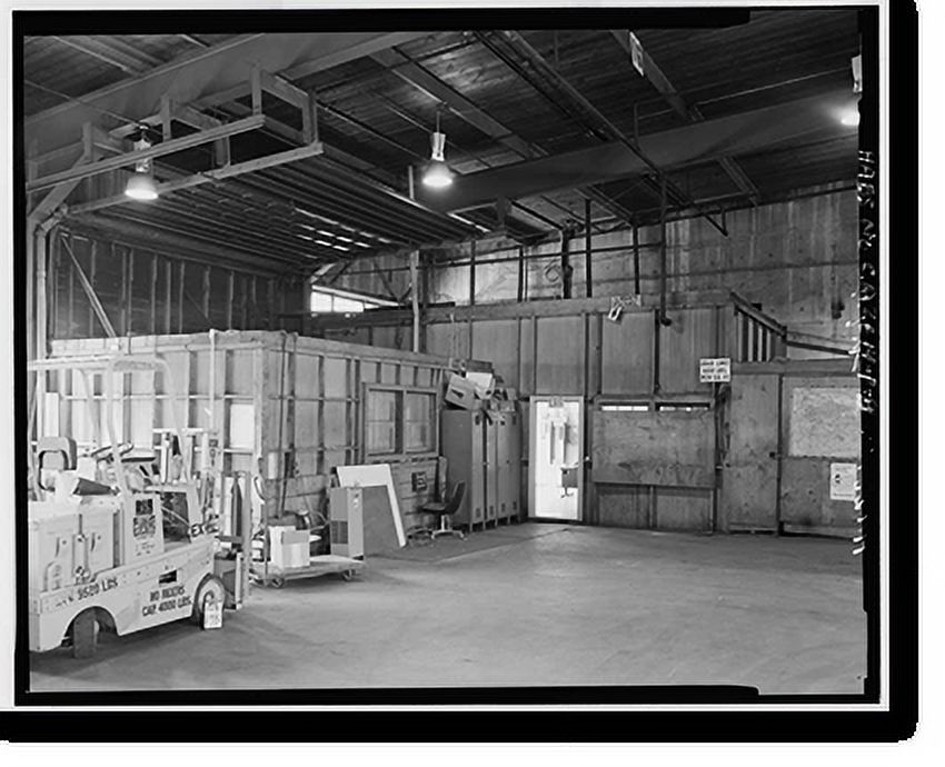 Historic Print, Oakland Naval Supply Center, Pier Transit Sheds, North ...