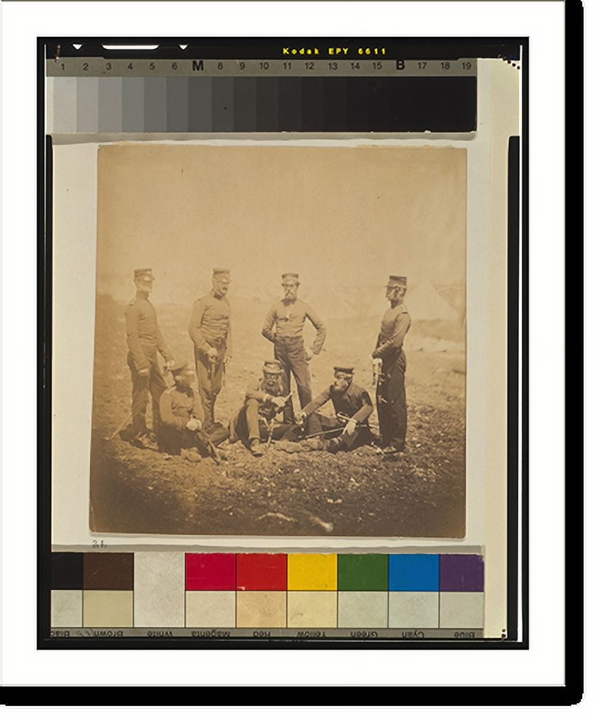 Historic Print, Officers of the 68th Light Infantry. Pictured: Lieut ...