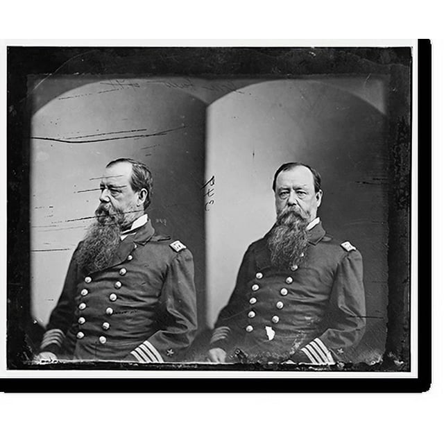 Historic Print, Oliver Hon. Samuel Addison of Iowa Provost Marshal ...