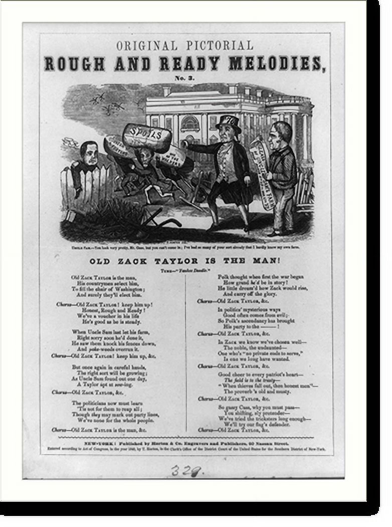 Historic Print, Original pictorial rough and ready melodies. No. 3, Old ...