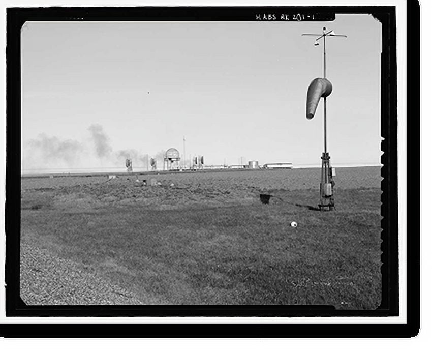 Historic Print, POW-3 Distant Early Warning Line Station, Bullen Point ...