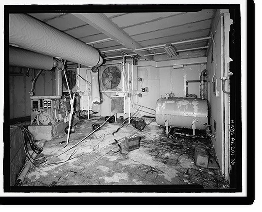 Historic Print, POW-3 Distant Early Warning Line Station, Bullen Point ...