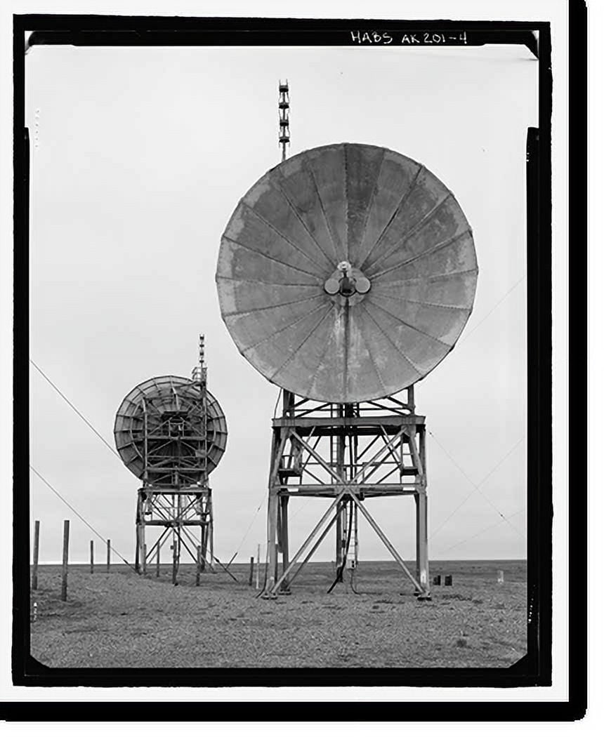 Historic Print, POW-3 Distant Early Warning Line Station, Bullen Point ...