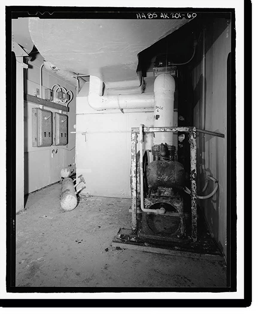 Historic Print, POW-3 Distant Early Warning Line Station, Bullen Point ...