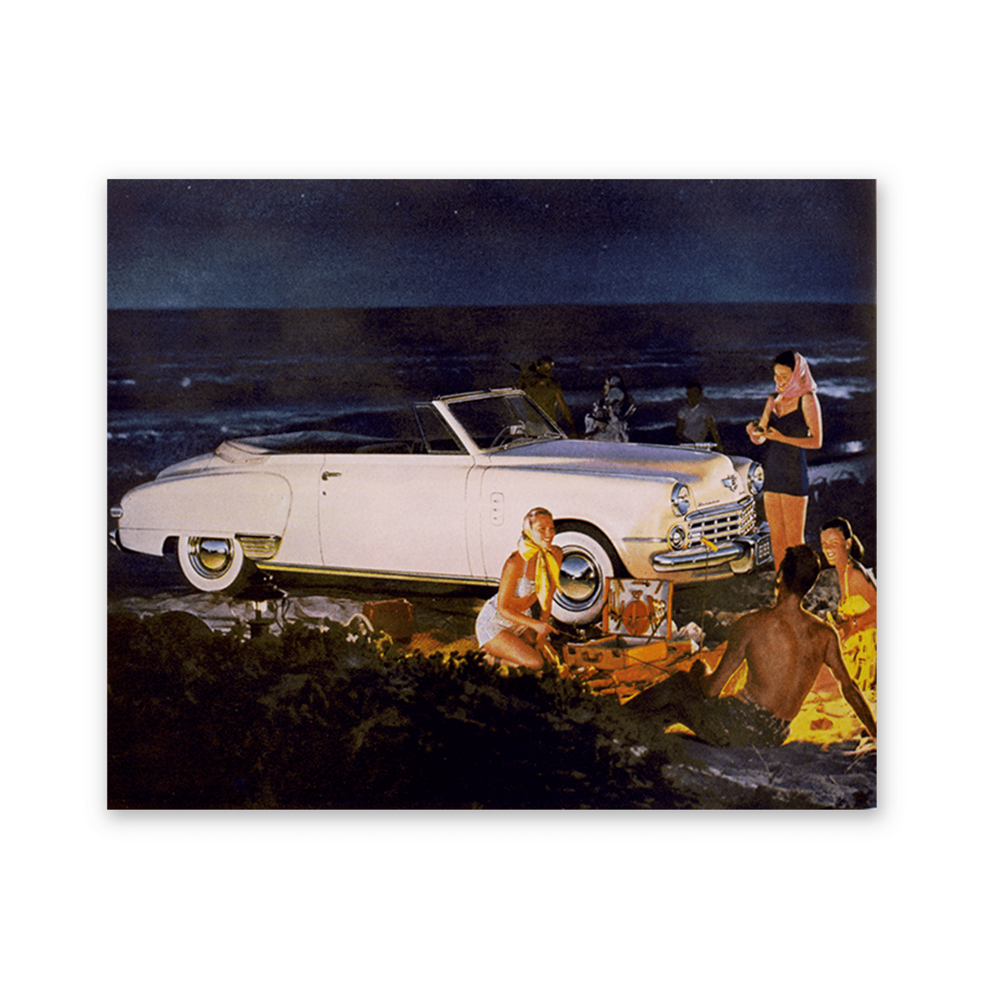 Historic Print, [Page of advertisement for Studebaker automobiles ...