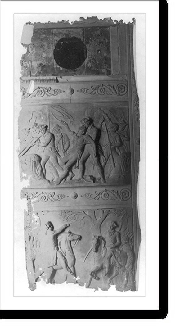 Historic Print, [Panel details from bronze doors for the east portico ...