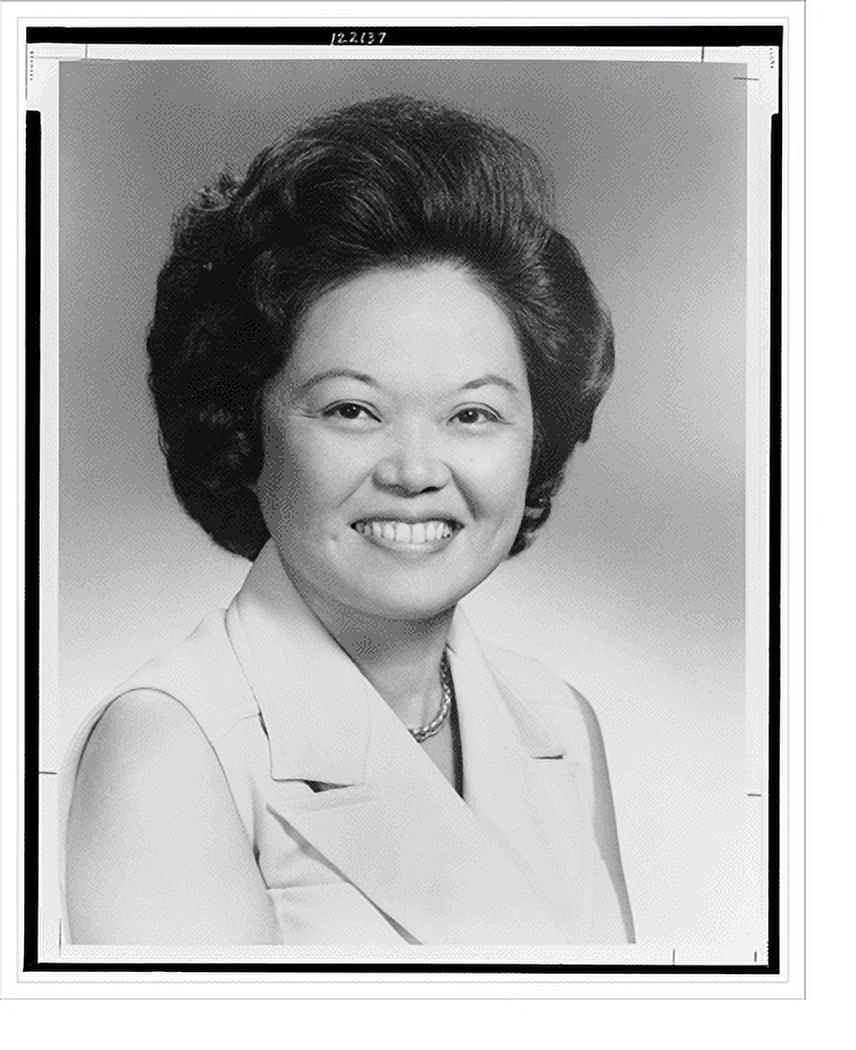 Historic Print, [Patsy T. Mink, head-and-shoulders portrait, facing ...