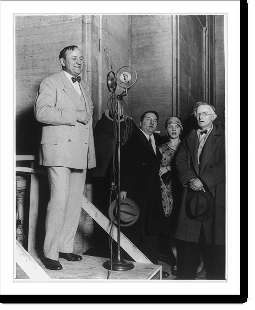 Historic Print, [Paul Rader, 1879-1938, full-length portrait, standing ...