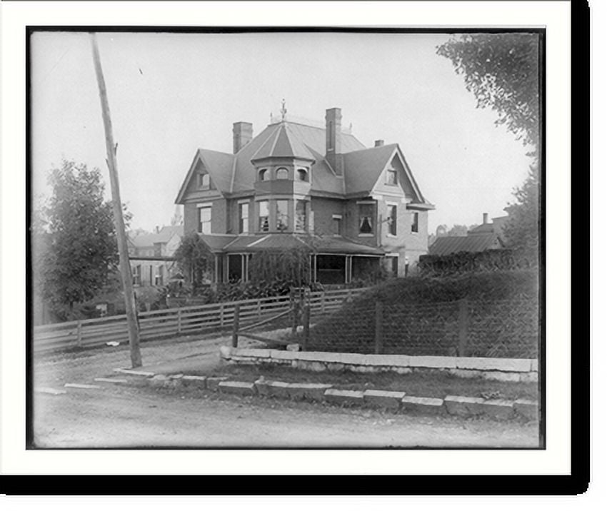 Historic Print, [Paxton House, corner of Nelson & Lee, Lexington, Va ...