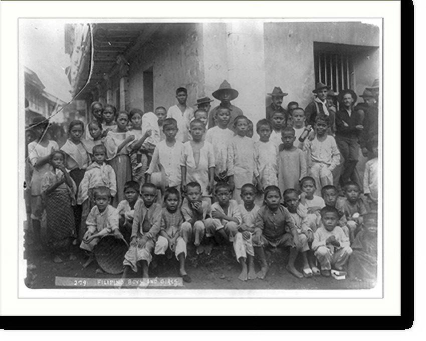 Historic Print, [Philippine Insurrection, 1899: large group [?] of ...