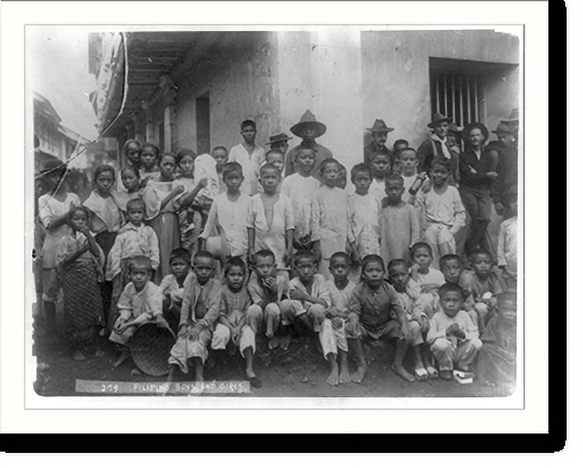 Historic Print, [Philippine Insurrection, 1899: large group [?] of ...