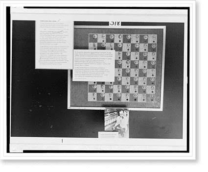 Historic Print, [Photograph of exhibit item no. 318 - Claude Shannon's ...