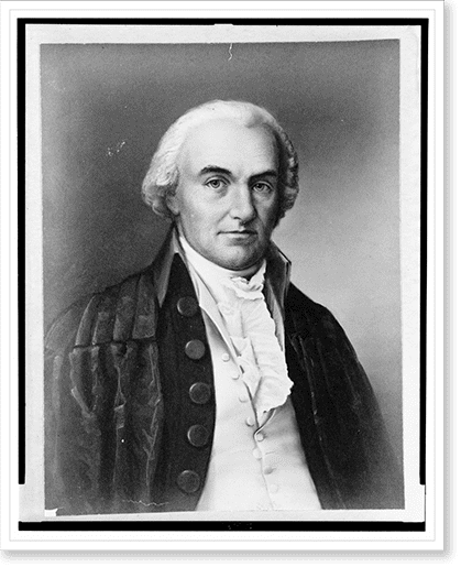 Historic Print, [Photograph of portrait of Oliver Ellsworth, half ...